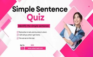 Simple Sentence Quiz with Answers | Rate Yourself