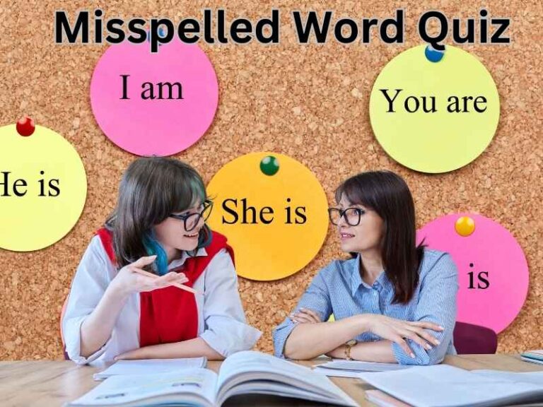 Commonly Misspelled Words Quiz in English Part-1