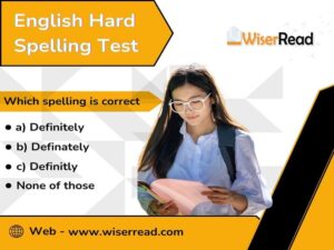 English Hard Spelling Test for Everyone