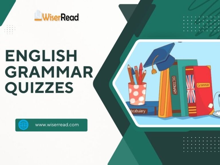 English Grammar Quizzes
